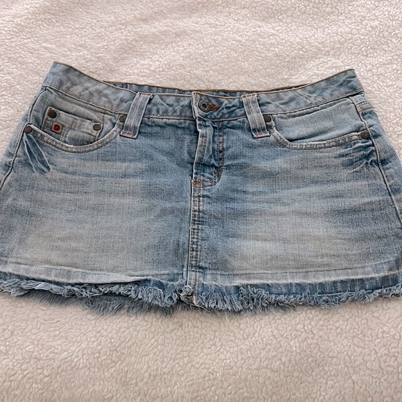 Paris Blues | Skirts | Vintage 9s Denim Miniskirt | Poshmark